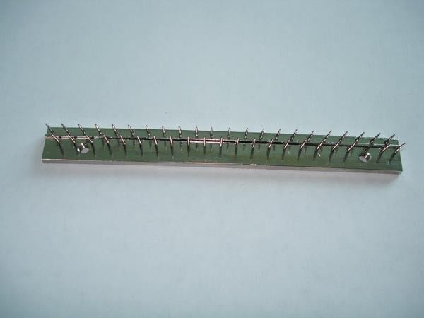 Nickel Plated Steel Stenter Pin Bar Solid Long Life For Victex Textile ...