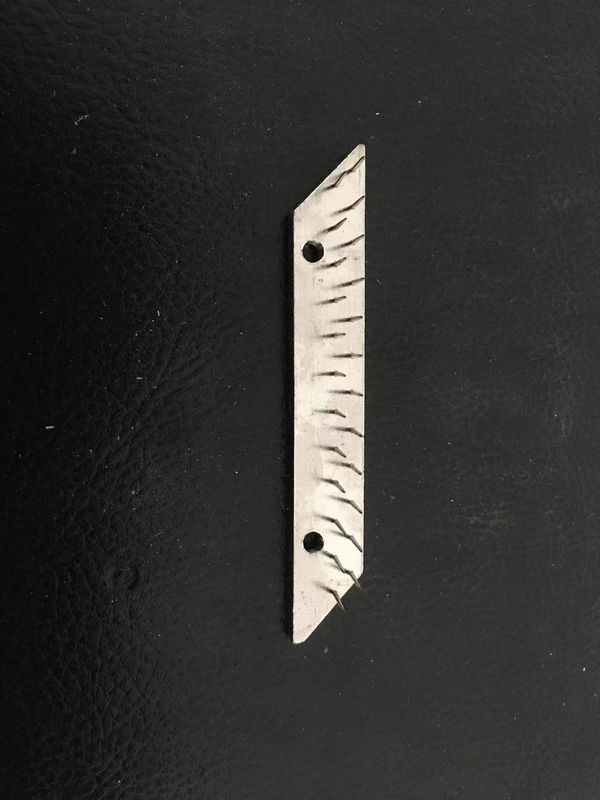 LK Stenter Pin Plate Chain Durable For Textile Machinery Pin Bar ...