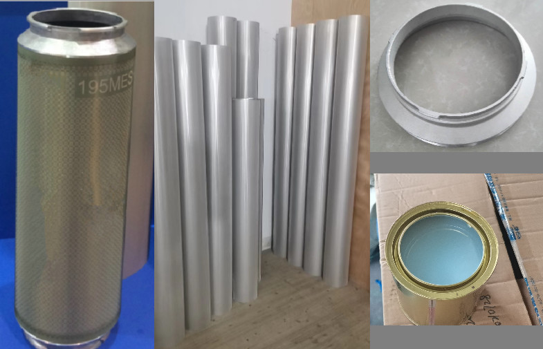 Higher Strength Micron 640MM Rotary Ni Screen Standard Nickel Screen