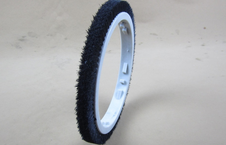 Durable Bristles Stenter Brush Wheel Lightweight For Stenter Machinery ...