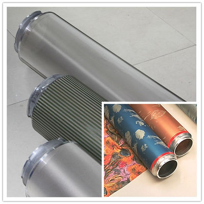 Fabric Nickel Screen Accurate Textile Rotary Screen Printing 195M